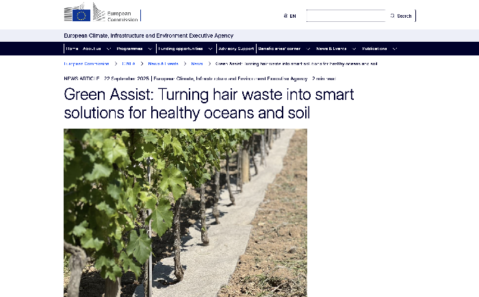 Feature Green Assist: Turning hair waste into smart solutions for ...